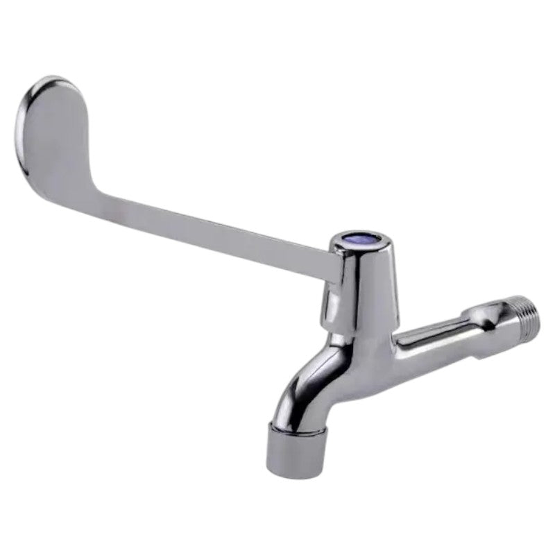 Elbow Operated Long Lever Medical Basin Faucet in Stainless Steel ...